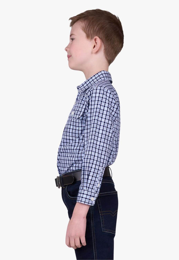 Hard Slog Boys Coney Long Sleeve Shirt- W. Titley & Co