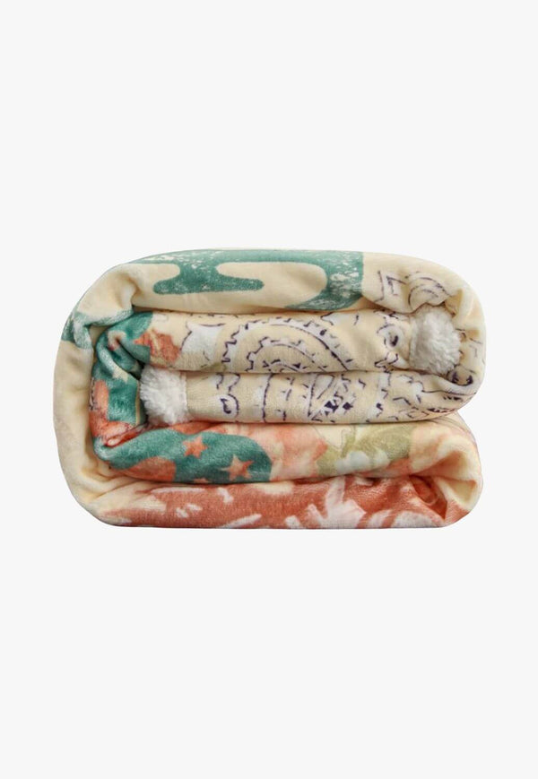 Long Live Cowgirls Campfire Sherpa Throw- W. Titley & Co