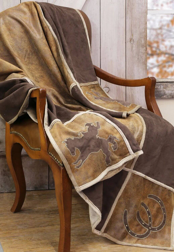 Western Grid Throw- W. Titley & Co