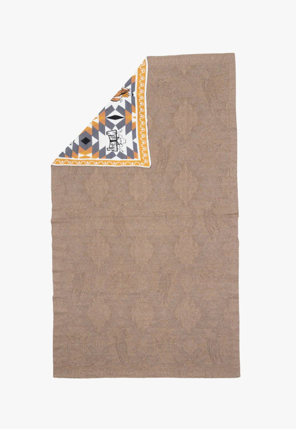 Myra Painted Desert Pathways Throw- W. Titley & Co