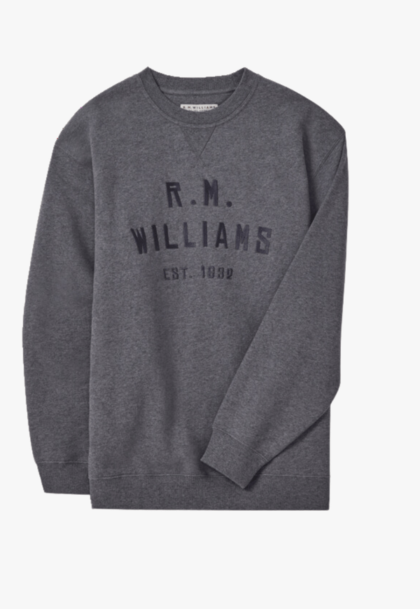 R.M. Williams Mens Bale Sweatshirt- W. Titley & Co