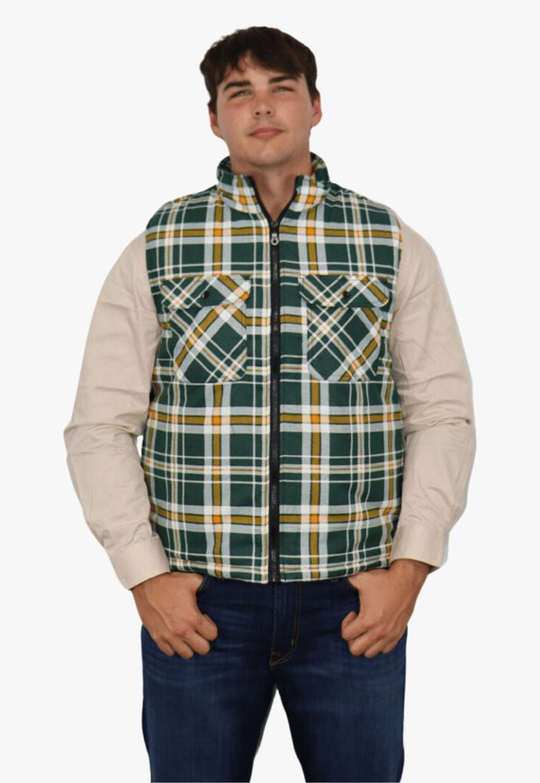 Ritemate Quilted Flannelette Vest- W. Titley & Co