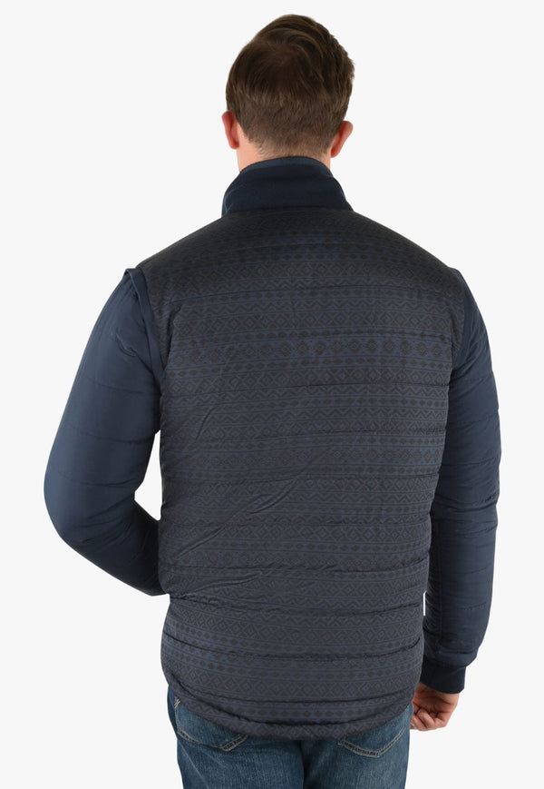 Pure Western Mens Patterson Reversible Jacket- W. Titley & Co
